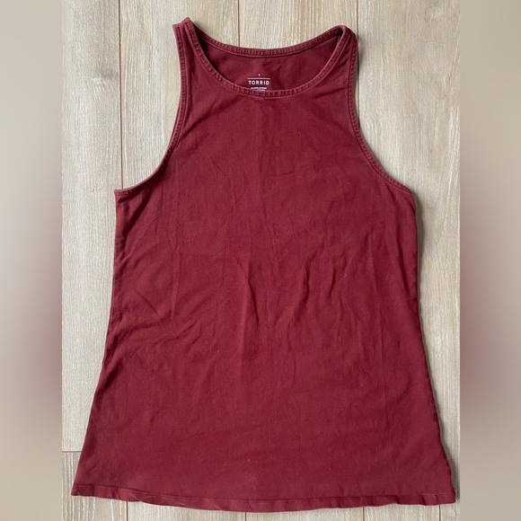 torrid | Tops | Torrid Rich Maroon Tank Top | Poshmark